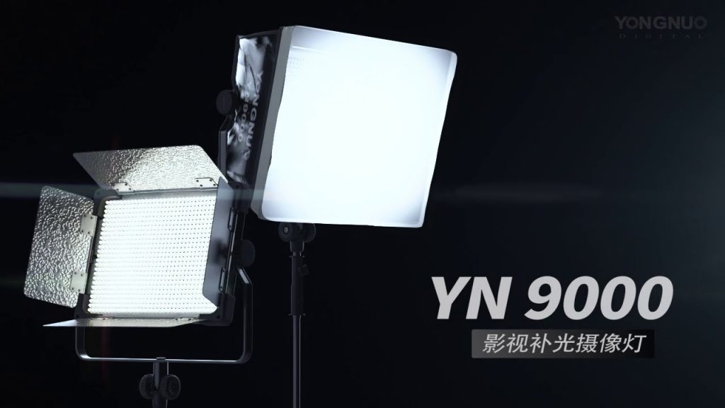 LED Video Light YN 9000 Full KIT With Soft Box – Cine Media Productions ...