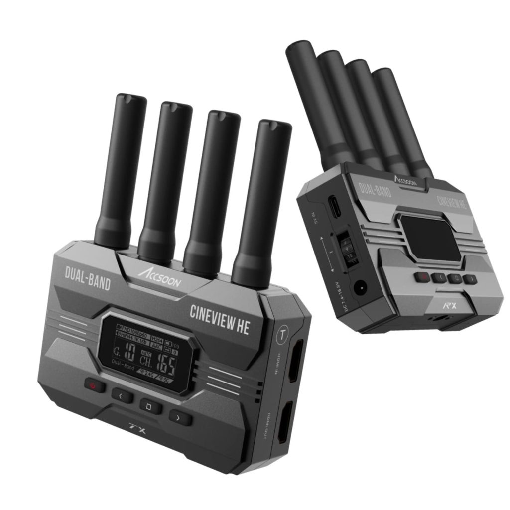 ACCSOON CINEVIEW HE HDMI WIRELESS VIDEO TRANSMITTER AND RECEIVER With ...